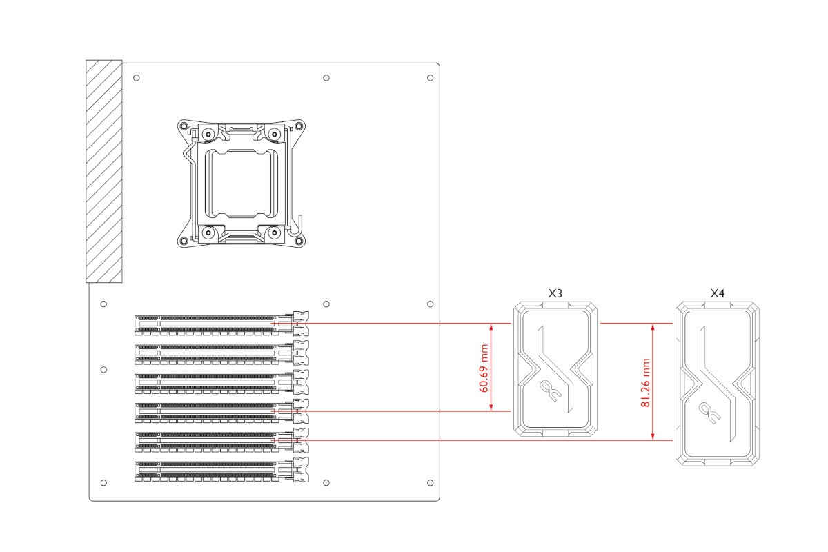 Alphacool SLI Adapter mit adressierbaren RGBs - Hardware-Inside