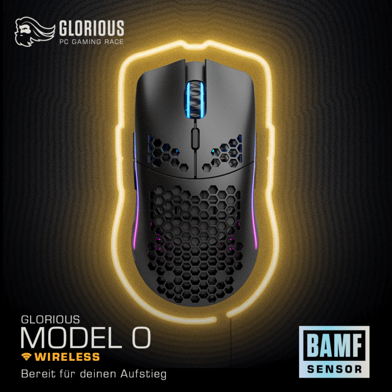 Glorious PC Gaming Race Model O Wireless Gaming-Maus jetzt bei Caseking ...