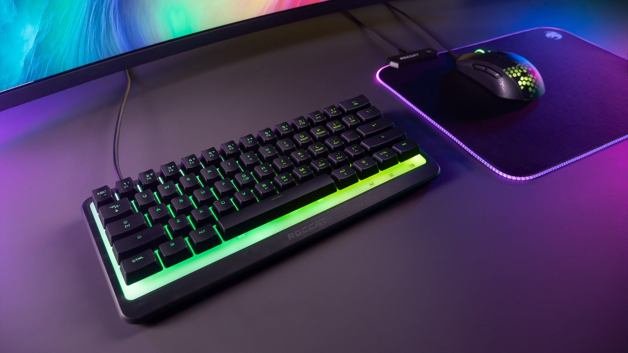 Magma Mini: Neue 60-Prozent-Tastatur mit RGB-Beleuchtung von ROCCAT ab sofort verfügbar ...