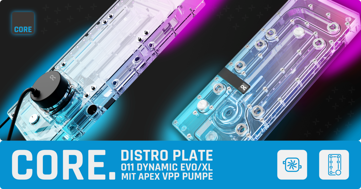 Alphacool bringt mit dieser Core Distro Plate das Upgrade für das O11 ...