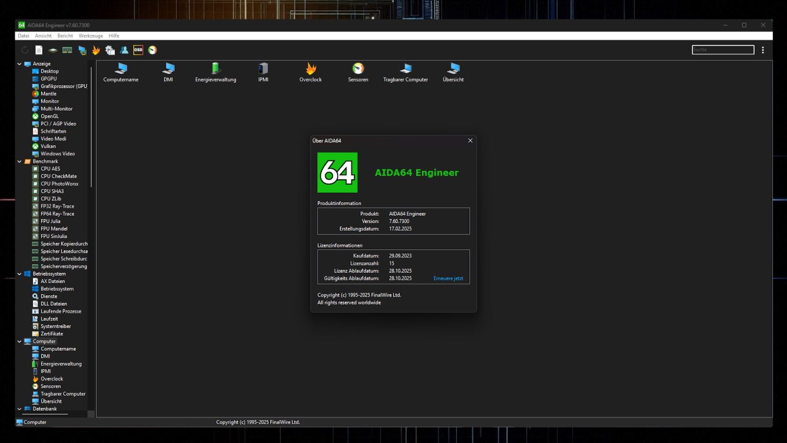 AIDA64 Update auf Version 7.60 ab jetzt verfügbar - Hardware-Inside